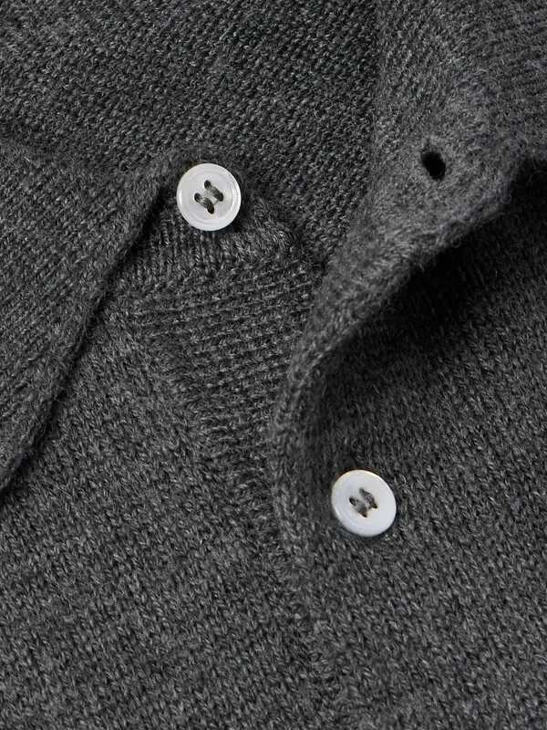 DRAKE'S Wool Polo Shirt