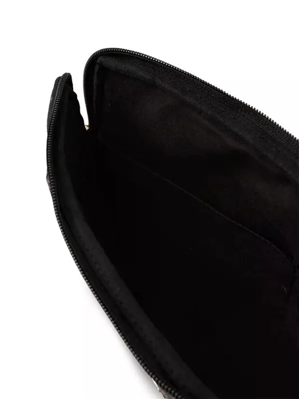 Guess Monogram Print Laptop Bag