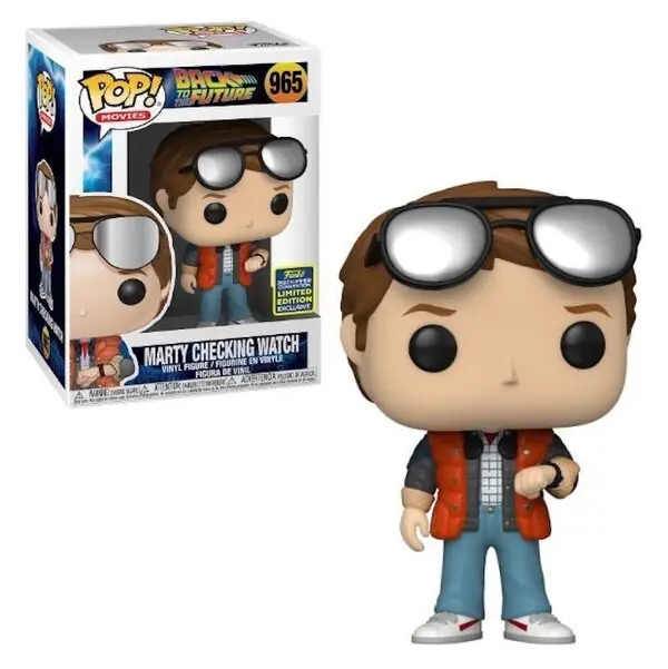 FUNKO Pop! Movies Back To The Future Marty Checking Watch Figure - Multicolor