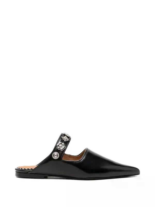 Toga Leather Mules