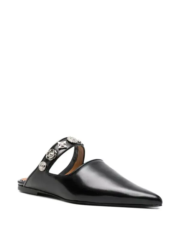 Toga Leather Mules