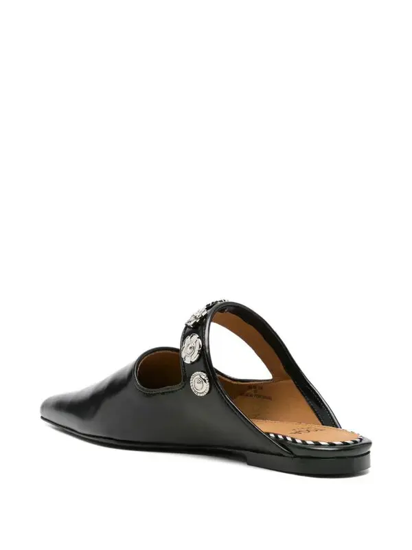 Toga Leather Mules