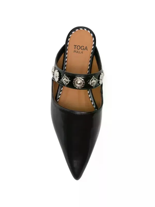 Toga Leather Mules