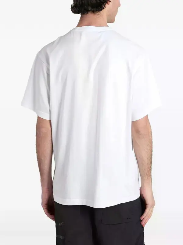 MAHARISHI Sakura Serenity Embroidered T-shirt - White