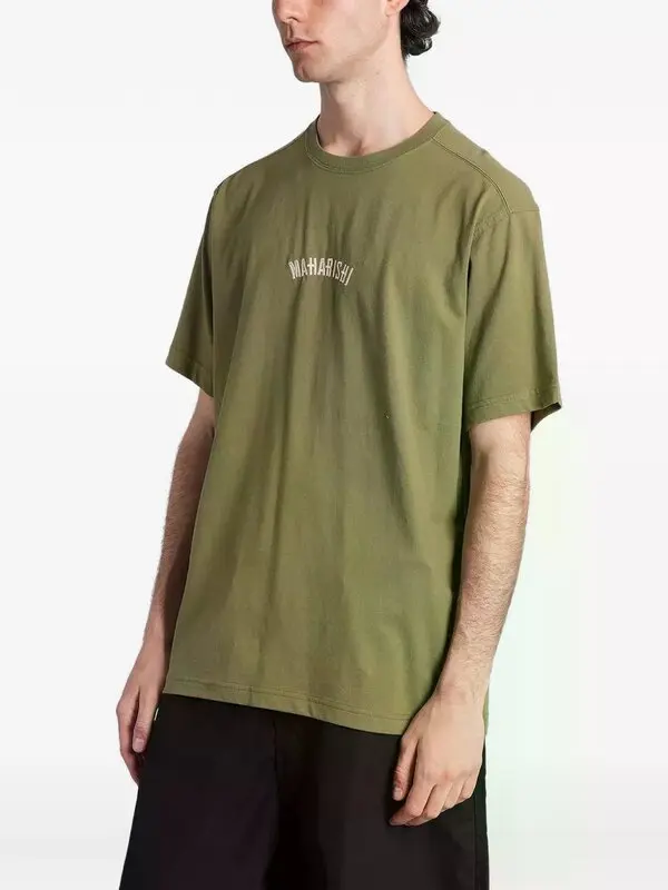 MAHARISHI Embroidered-logo T-shirt