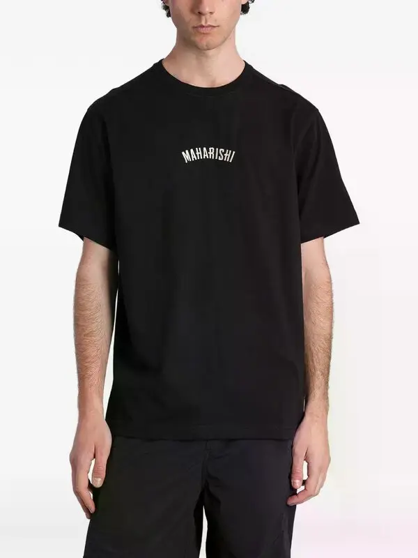 MAHARISHI Logo-embroidered T-shirt