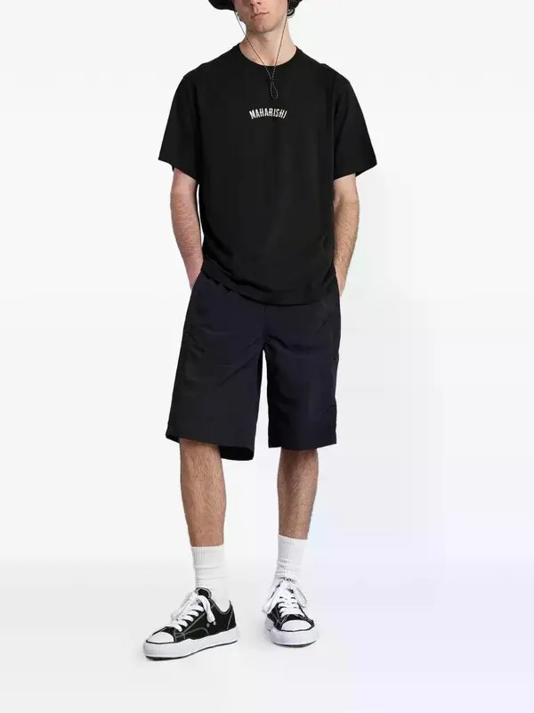 MAHARISHI Logo-embroidered T-shirt