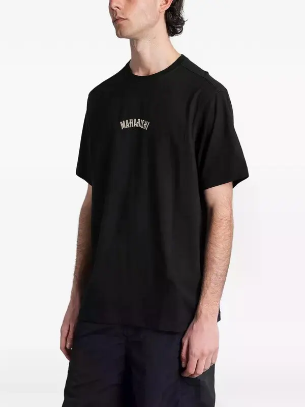 MAHARISHI Logo-embroidered T-shirt