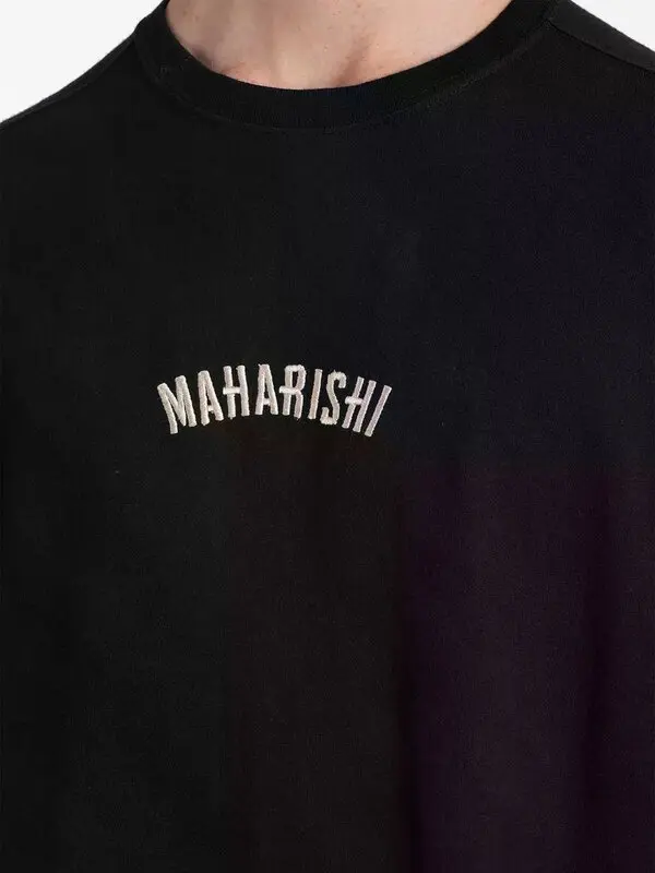 MAHARISHI Logo-embroidered T-shirt