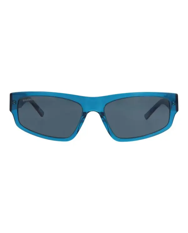 Balenciaga Square-frame Recycled Acetate Sunglasses - Blue Blue Blue (bb0305s/30014522/009)