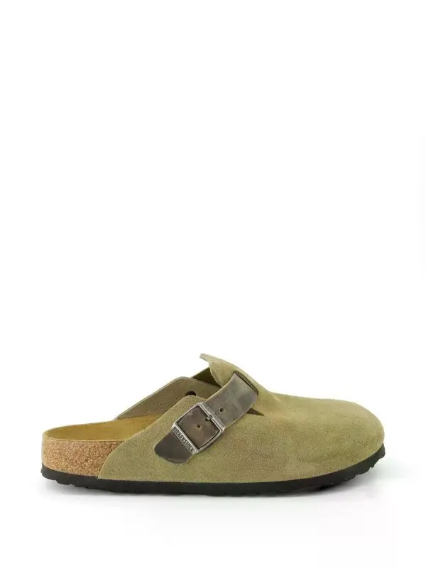 BIRKENSTOCK Boston Mules - Green