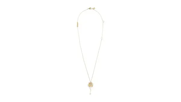 Givenchy Daisy And Signature Necklace - Gold/white