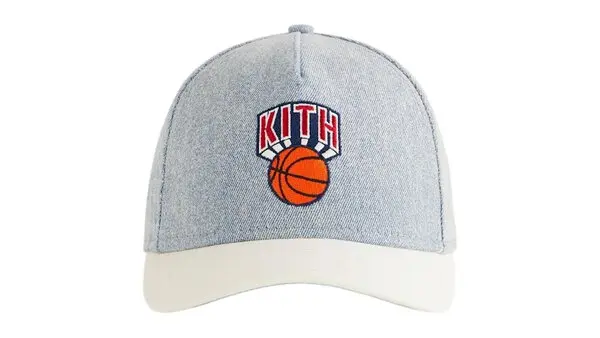 Kith X New Era X New York Knicks 9forty M Crown Snapback - Mid Indigo
