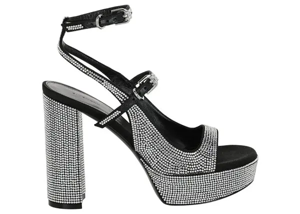 Givenchy Voyou Crystal Embellished Platform Sandals