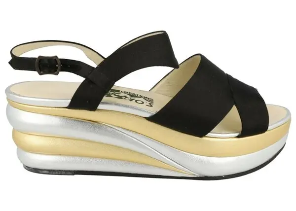 FERRAGAMO Balance Archive Limited Edition 1938 Wedge Sandals