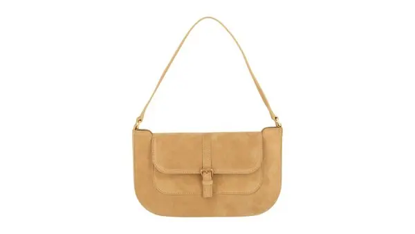 BYFAR Miranda Suede Shoulder Bag