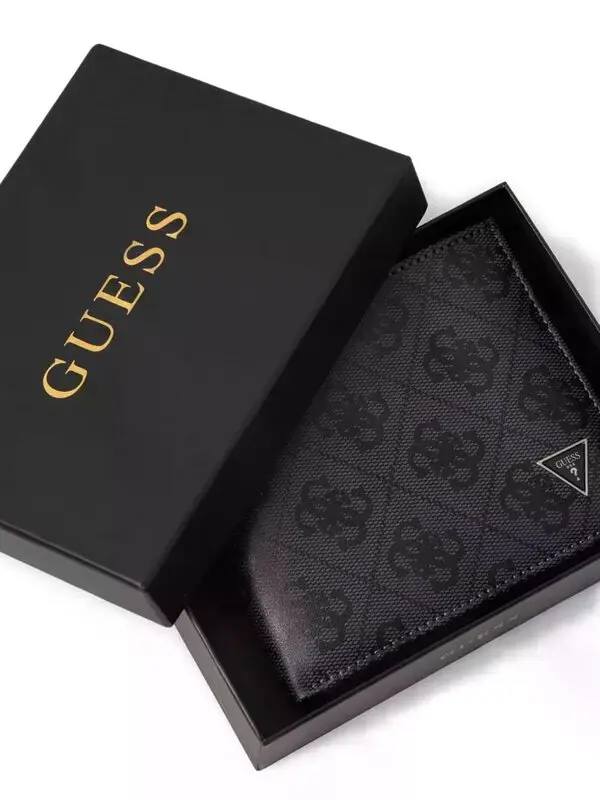 Guess Milano Logo-print Bifold Wallet