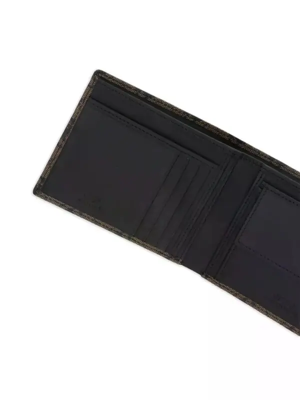 Guess Milano Monogram-print Logo-plaque Wallet