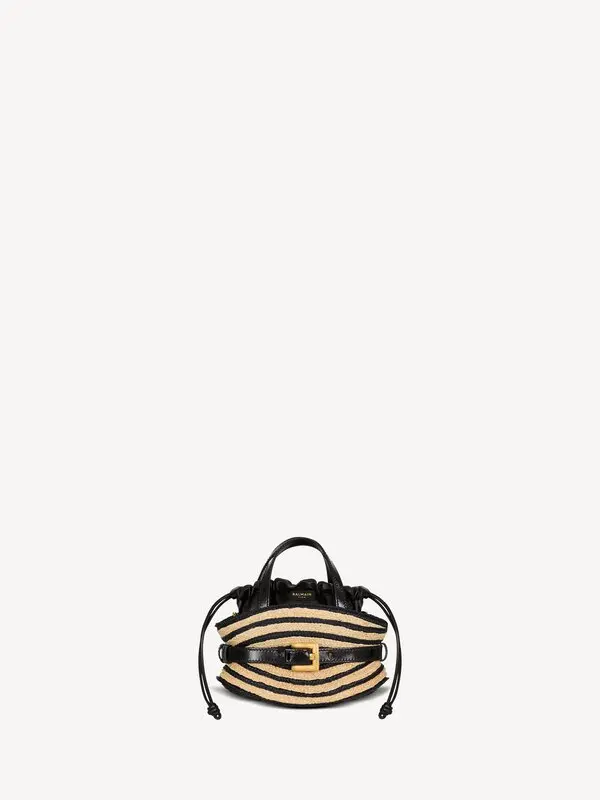 Balmain Mini Shuffle Bag - Beige