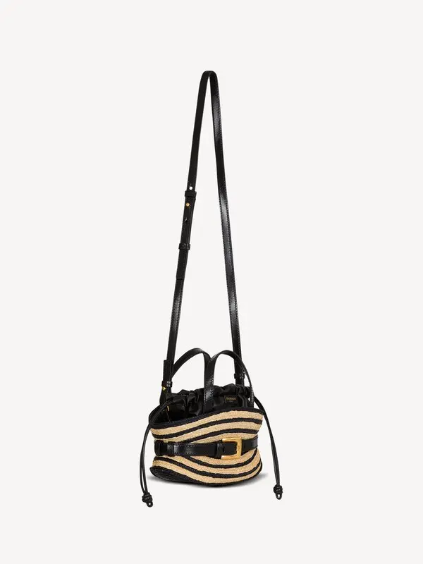 Balmain Mini Shuffle Bag - Beige