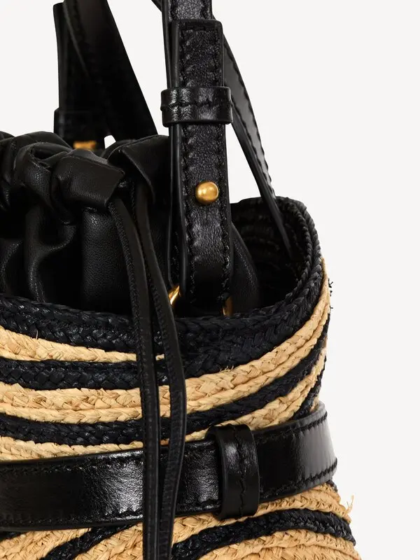 Balmain Mini Shuffle Bag - Beige