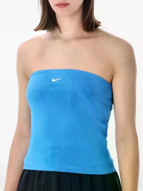 Nike Logo-embroidered Tube Top