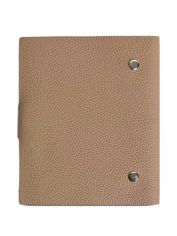 12 STOREEZ Spiral-bound Leather Notebook