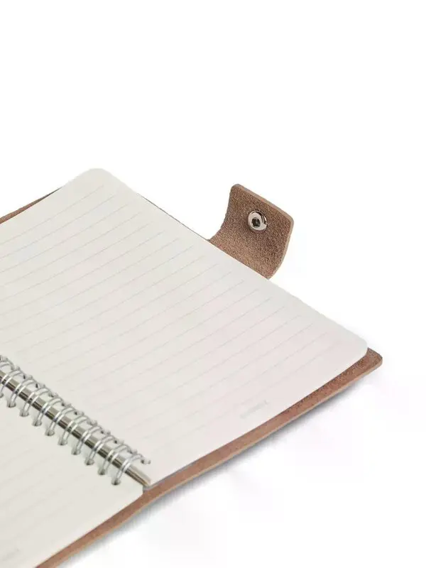 12 STOREEZ Spiral-bound Leather Notebook
