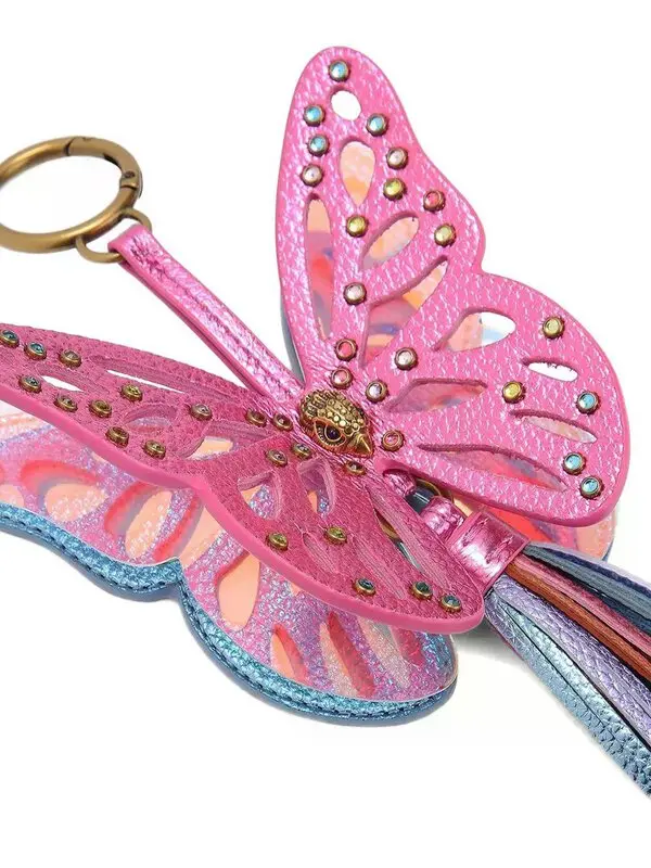 Kurt Geiger Butterfly Tassel Bag Charm