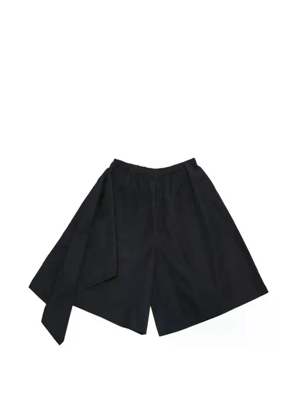 NICCOLO PASQUALETTI Asymmetric Draped Shorts