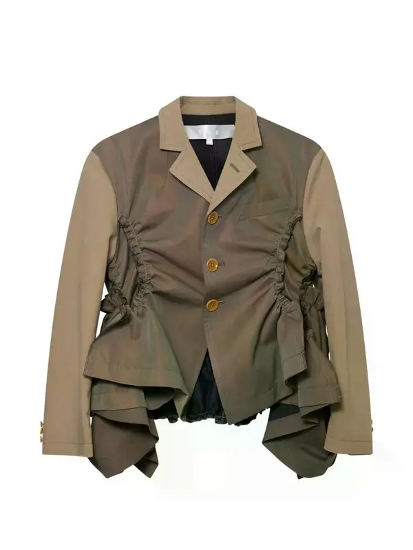 COMME DES GARÇONS TAO Ruched Panelled Jacket
