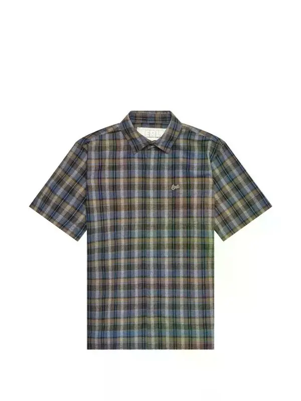 ERL Check-print Short-sleeve Shirt