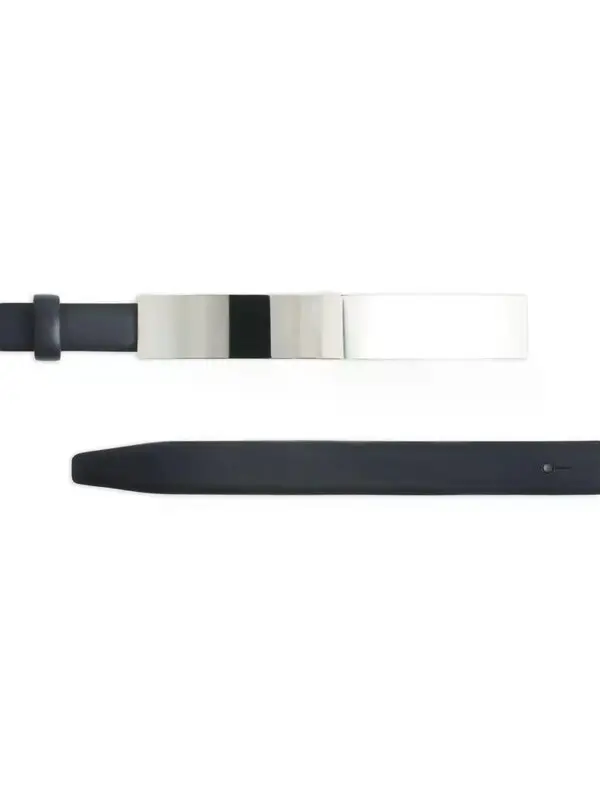 MUGLER Rectangular-buckle Belt