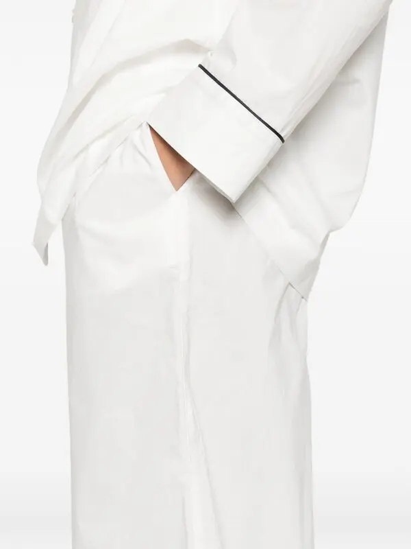 FORTE_FORTE Cotton Pajama Trousers