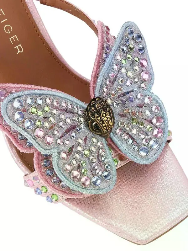 Kurt Geiger Butterfly Embellished Stiletto Sandals