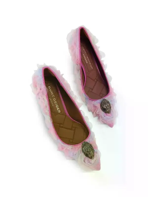 Kurt Geiger Belgravia Eagle Court Pumps - Pink