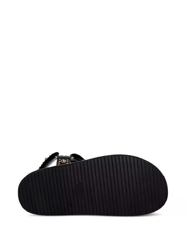Kurt Geiger Orson Quilted Stud-embellished Sandals