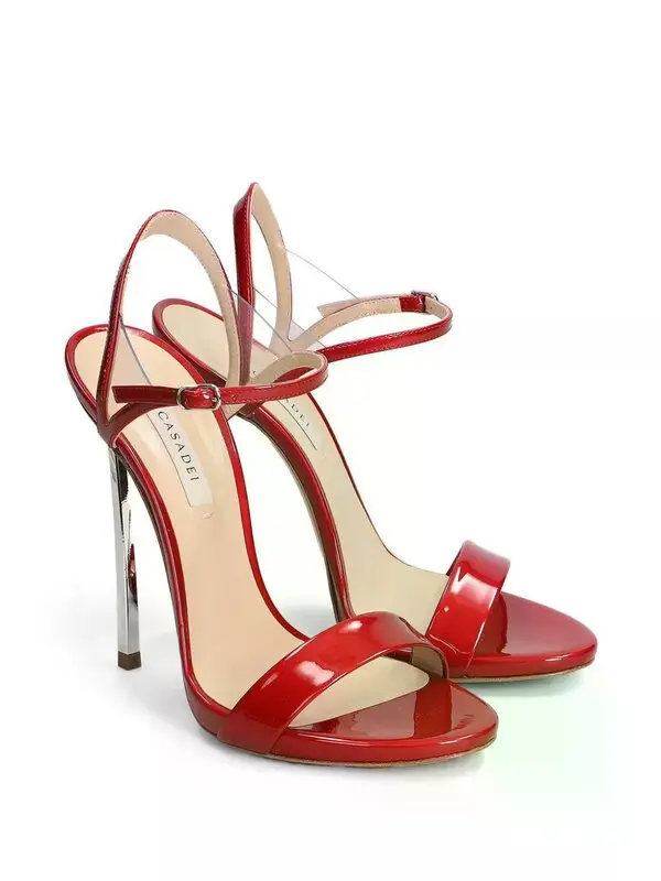 Casadei 80mm Samurai Heeled Sandals