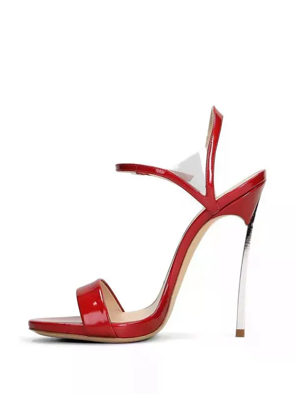 Casadei 80mm Samurai Heeled Sandals