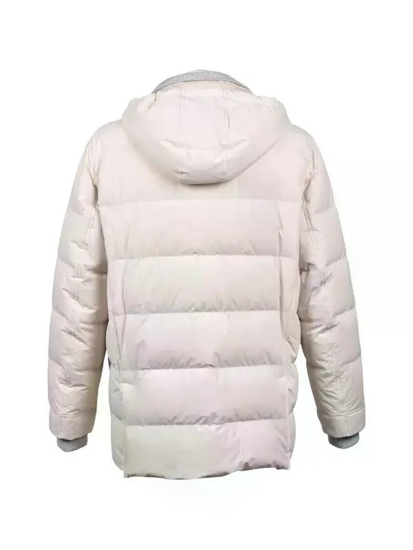 Brunello Cucinelli Quilted Padded Coat - Neutrals