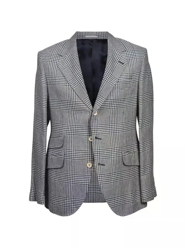 Brunello Cucinelli Houndstooth-pattern Blazer
