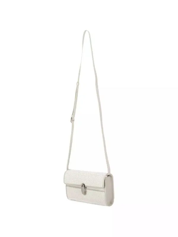Savette Symmetry Woven Shoulder Bag - Neutrals