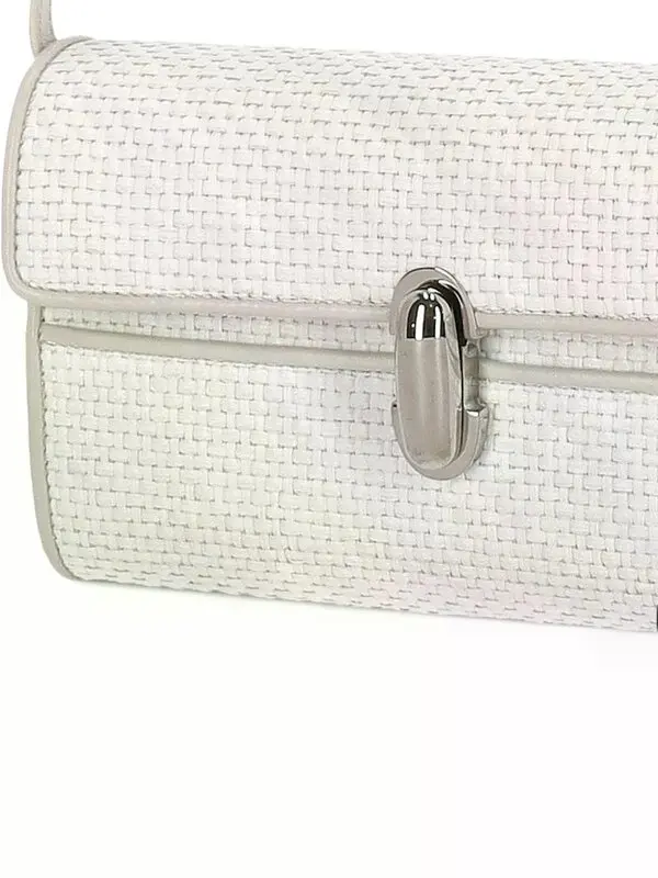 Savette Symmetry Woven Shoulder Bag - Neutrals