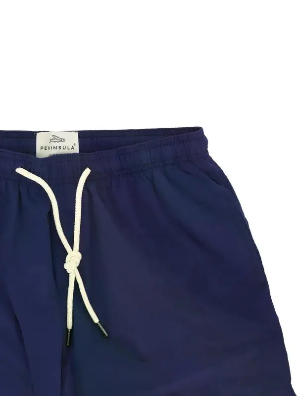 PENINSULA SWIMWEAR Drawstring Swim Shorts - Blue