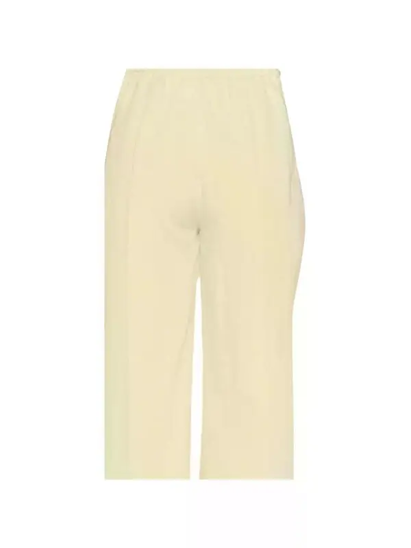 FORTE_FORTE Elasticated-waist Linen Trousers - Neutrals