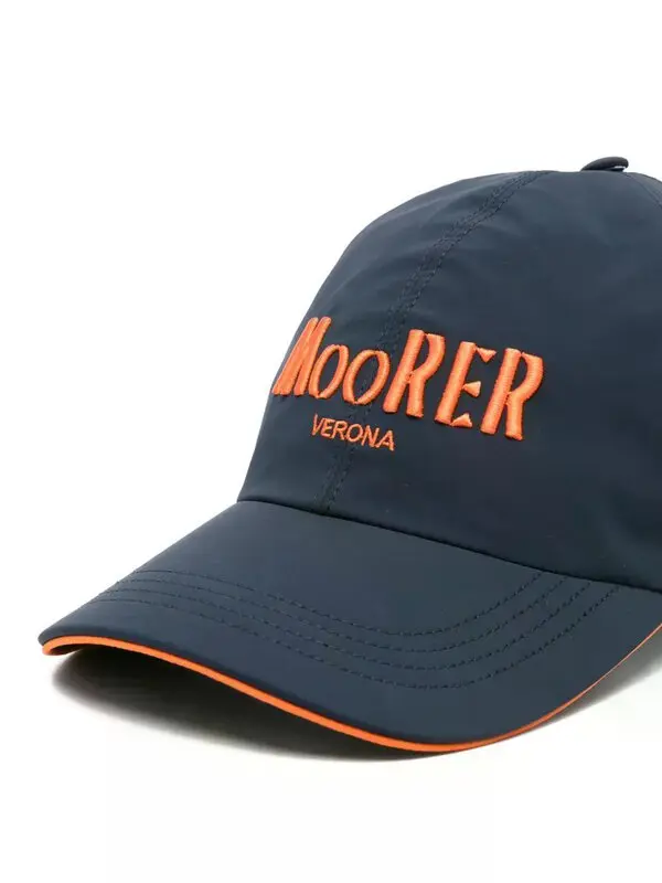 MOORER Logo Baseball Cap - Blue