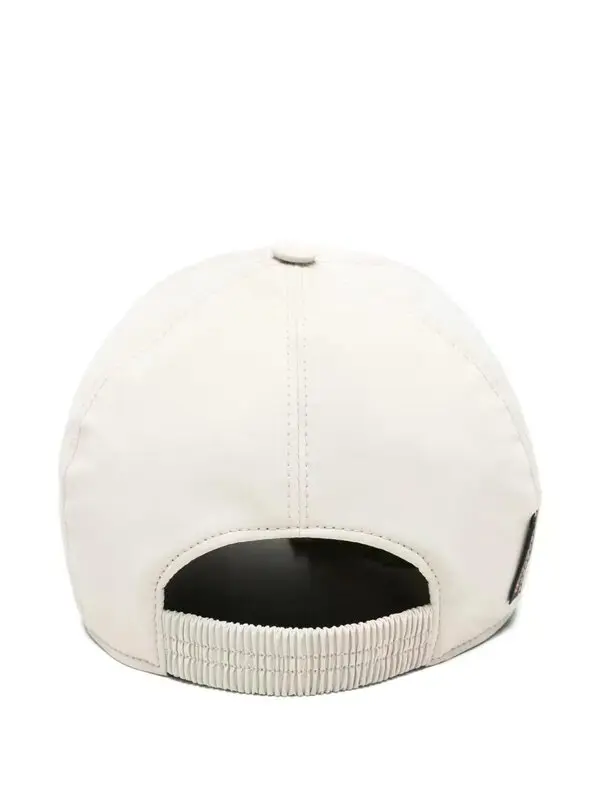 MOORER Logo-detail Baseball Cap - Neutrals
