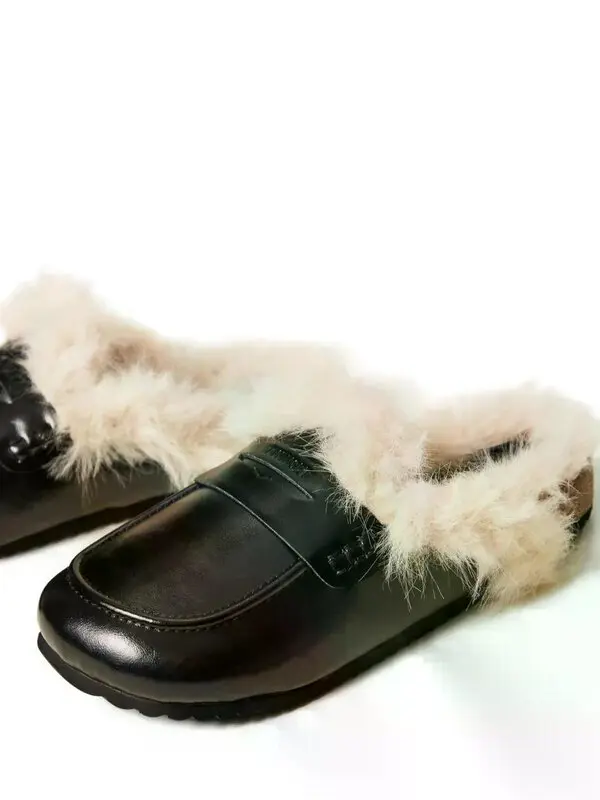 TWINSET Faux-fur Mules