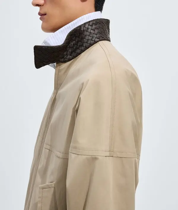 Bottega Veneta Light Cotton Jacket - Sahara