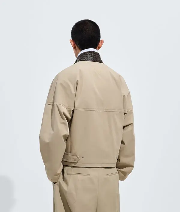 Bottega Veneta Light Cotton Jacket - Sahara
